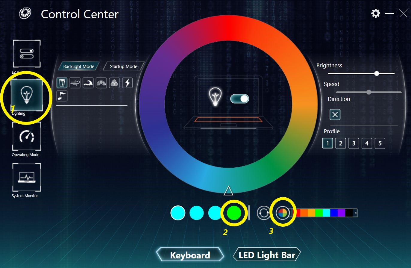 Wo finde ich das Medion Gaming Center / Control Ce... - MEDION Community