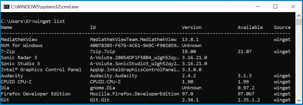 What is Winget and how and for what do I use it? - MEDION Community
