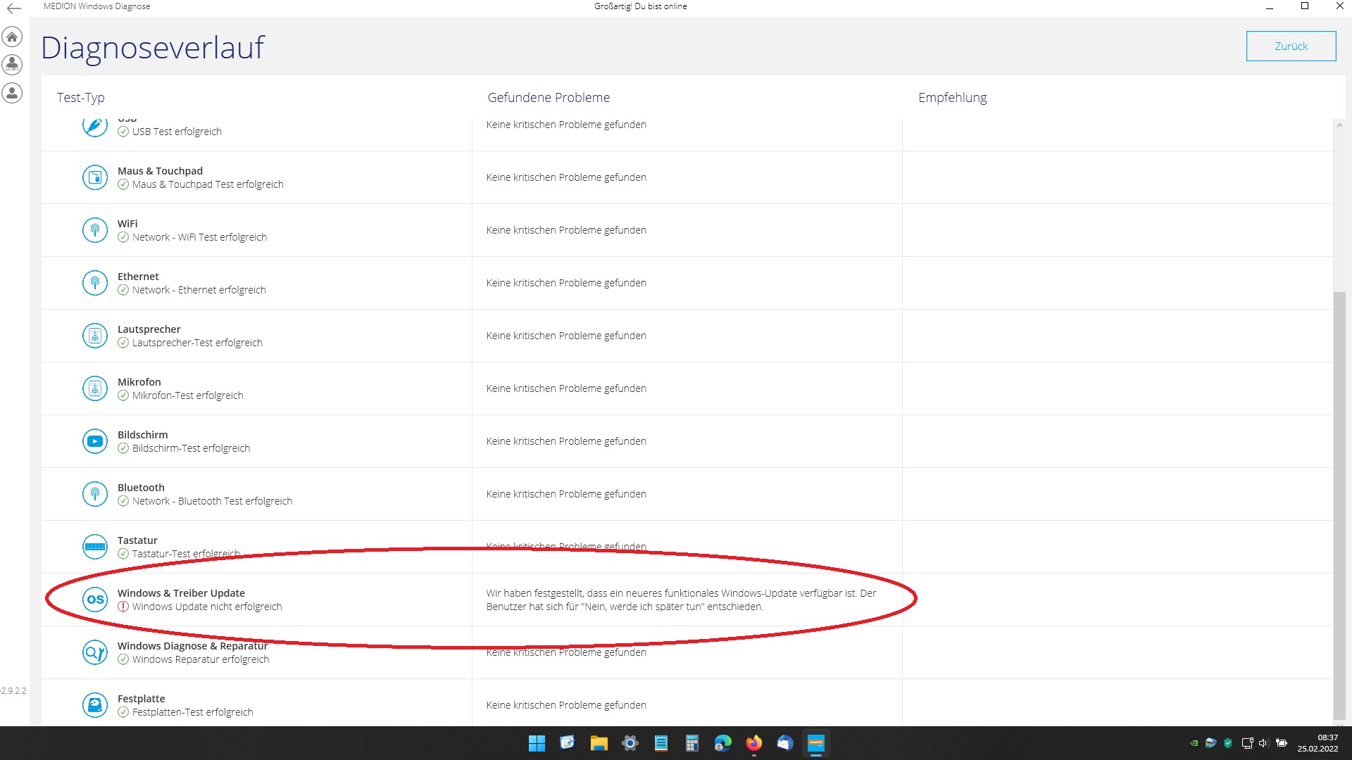 Gelöst: Medion Service App für Windows 11 - MEDION Community
