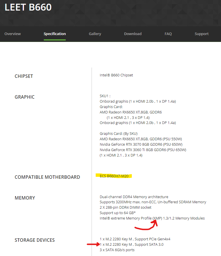 ERAZER P10 activer XMP ou FLASH BIOS avec image EC... - MEDION Community