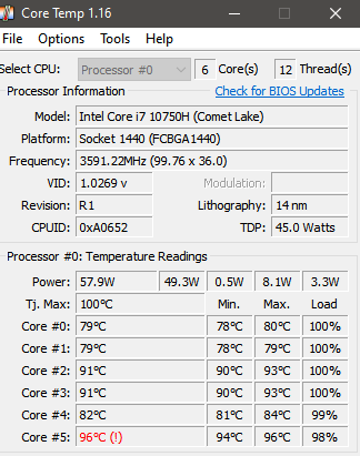Beast x10 (2020) heißer CPU Kern hilft da neue Wär... - MEDION Community