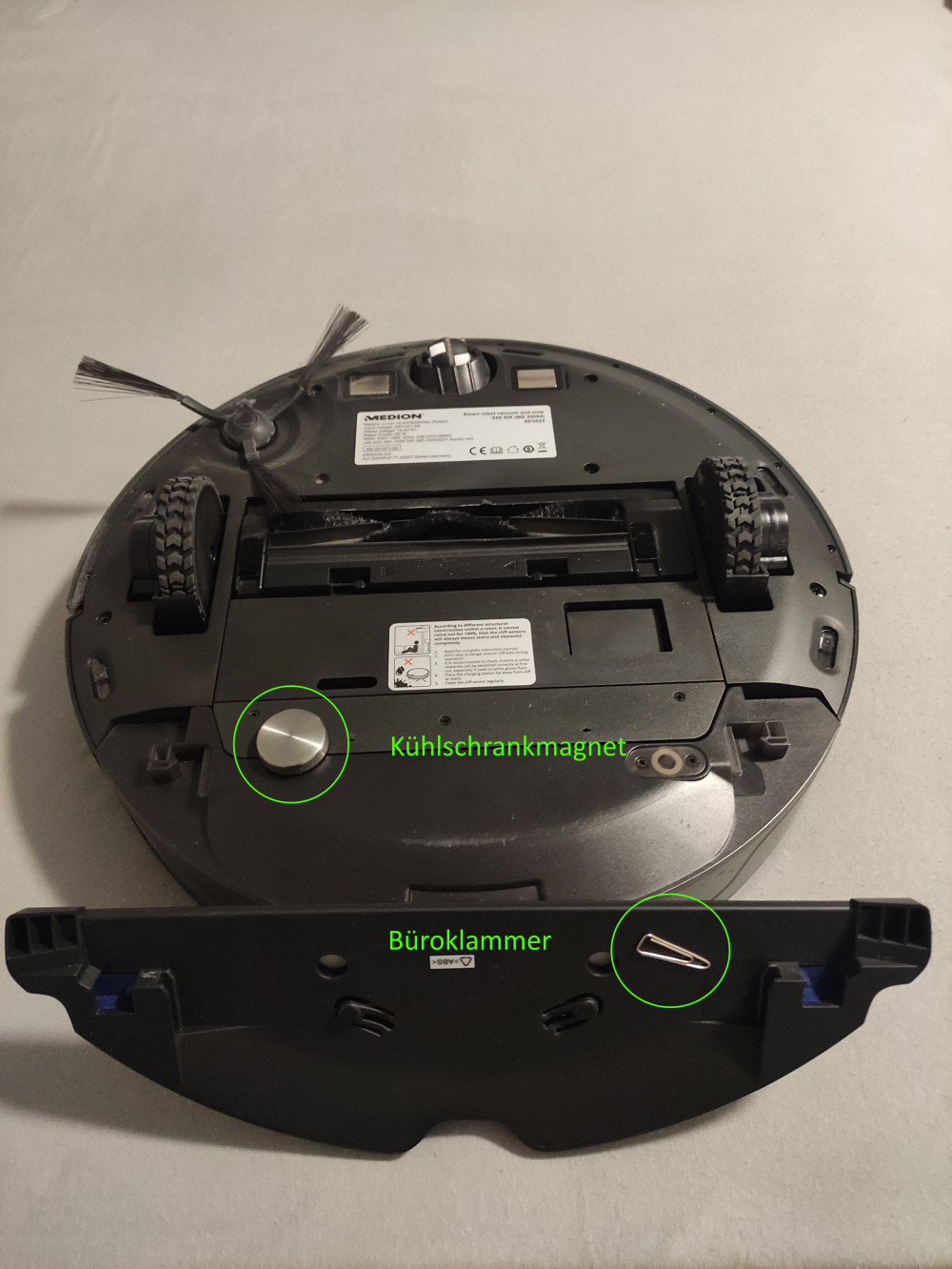 Saug-Wischroboter X50 SW, App - Wlan und mehr - MEDION Community