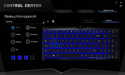How do I change the keyboard lighting on the ERAZE... - MEDION Community