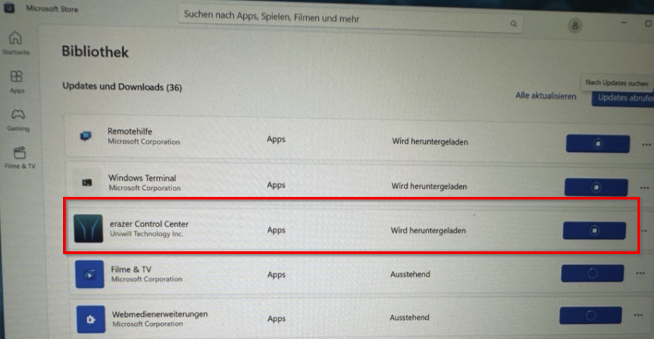 Control Center Major X20 zum Download - MEDION Community