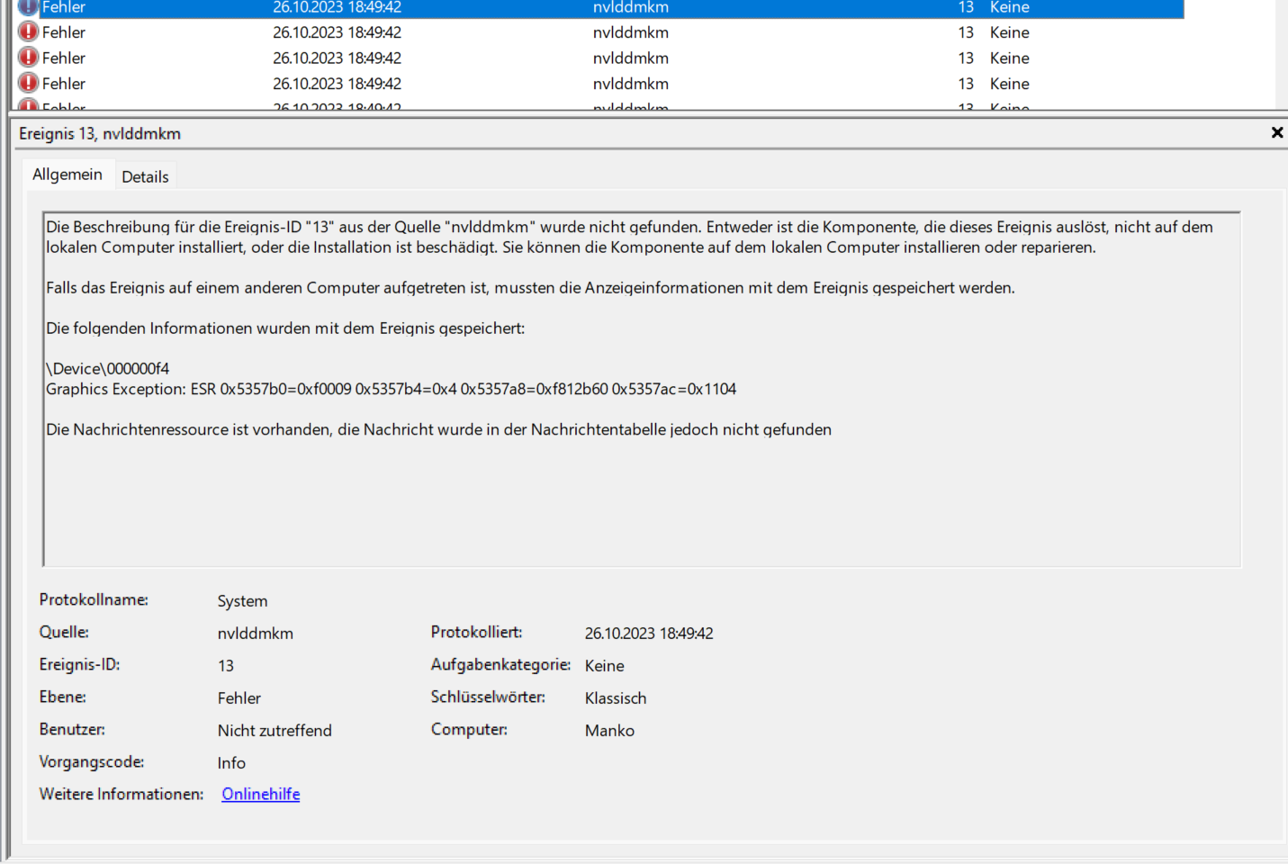 Gelöst: Erazer Beast X40 Crashes/WSOD White Screen Of Deat... – Seite 8 ...