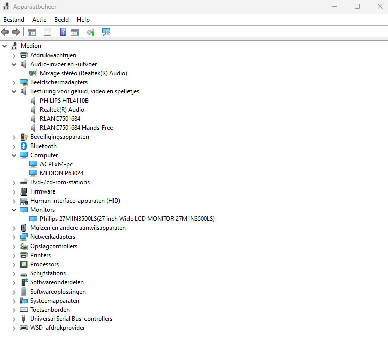 Medion P63024: geen geluid naar Monitor ??? - Pagina 3 - MEDION Community