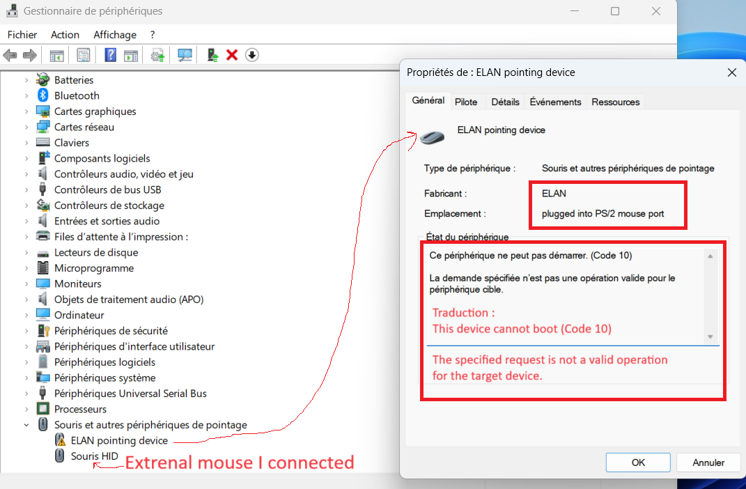 Touchpad partially recognised - MEDION Community