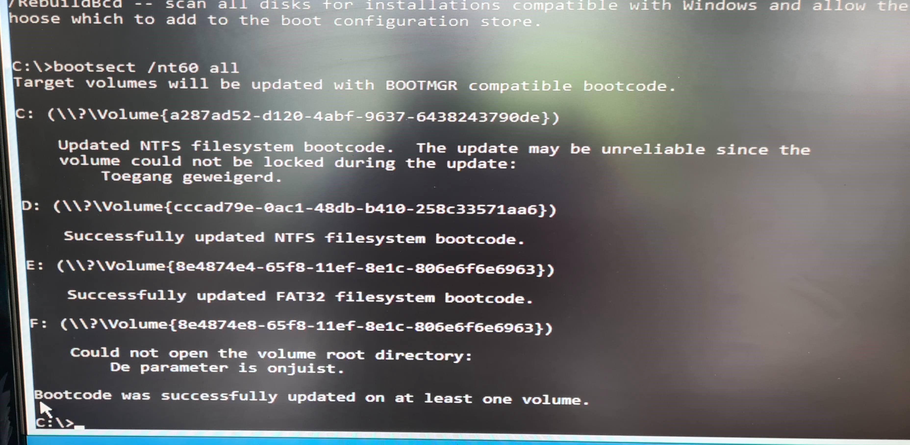 foutcode A2 prob tussen Bios/Uefi en windows - MEDION Community