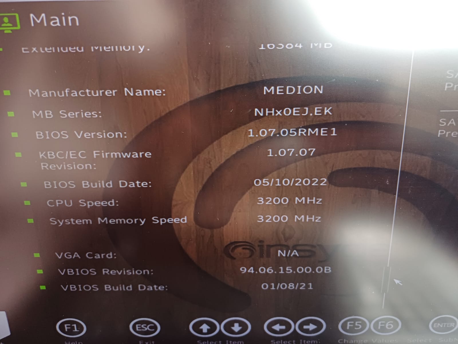 erazer defender p15 bios - MEDION Community