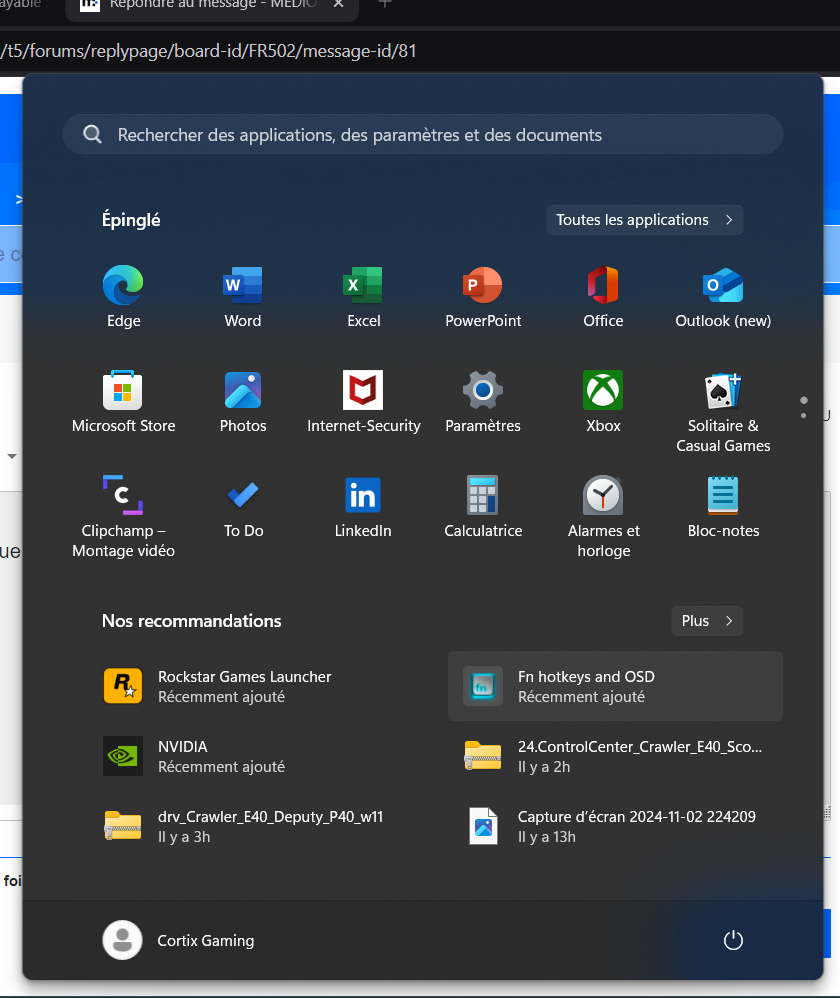Control center - MEDION Community