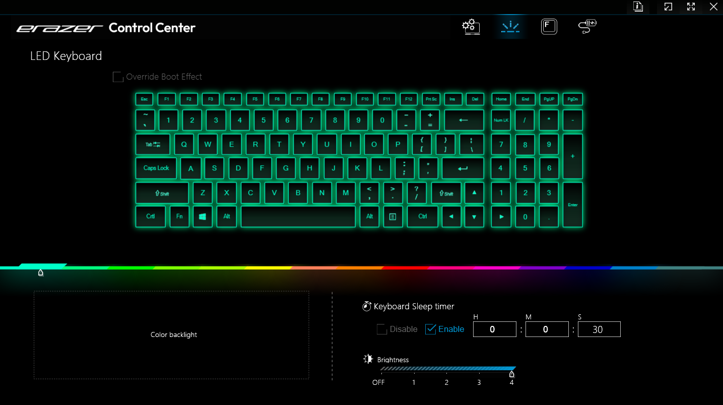 Solved: Regarding the Full Color “Per Key” LED Keyboard - MEDION Community