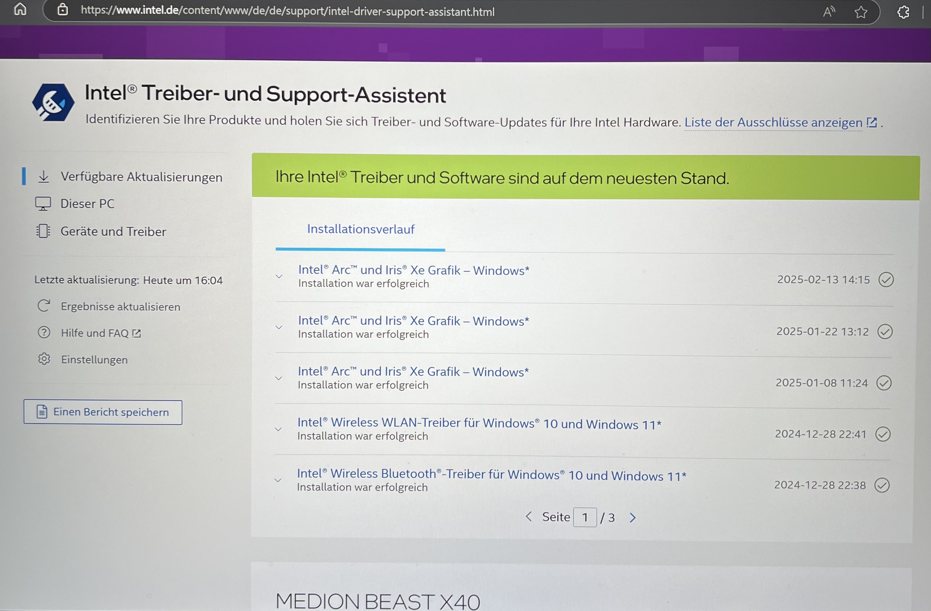 Gelöst: Erazer Beast X40 Intel Dynamic Tuning Technology s... - MEDION ...