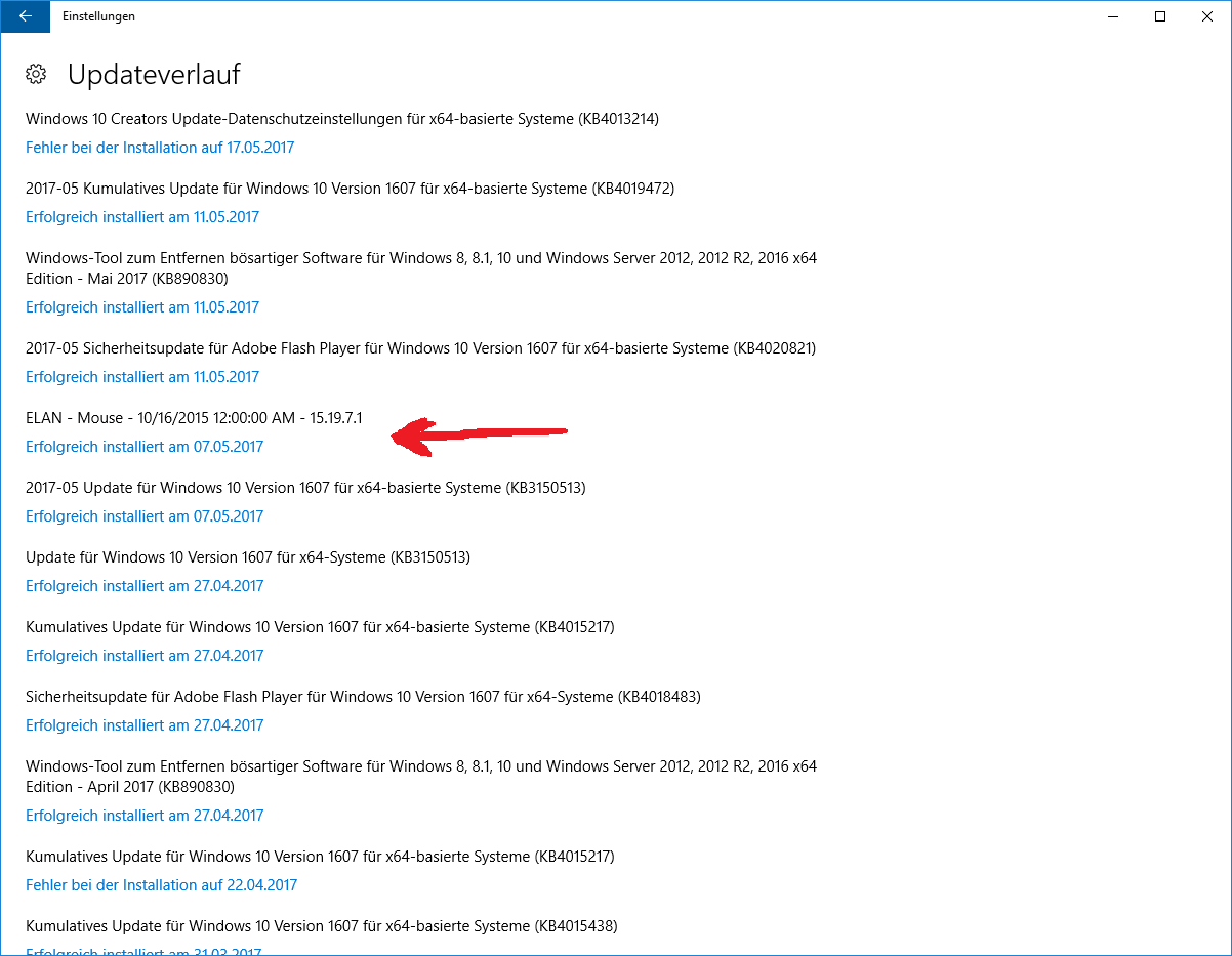 Touchpad Firmware Update MEDION AKOYA E7424, MEDIO... - MEDION Community
