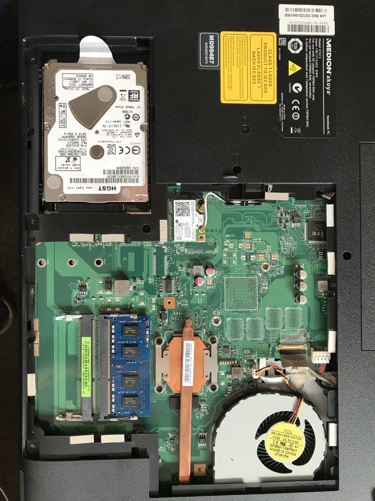 Festplattentausch Akoya E7415, MD 99487 – Seite 2 - MEDION Community