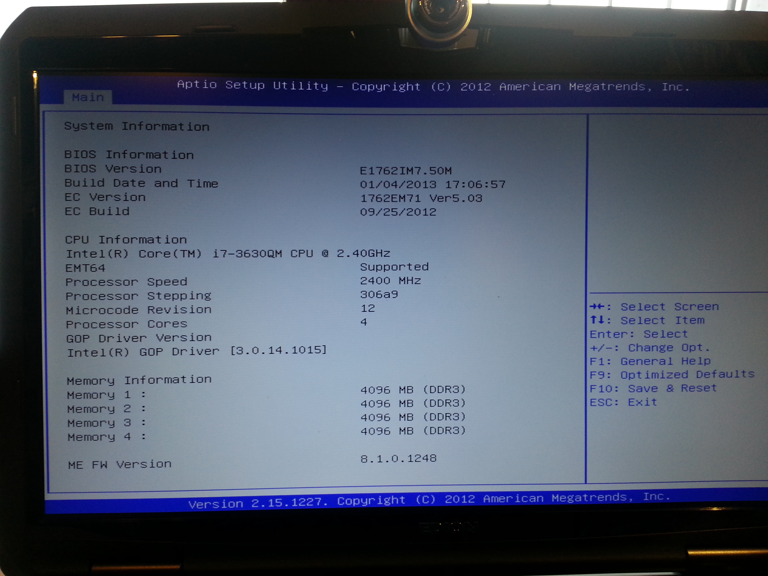 BIOS für Medion Erazer X7819 - MEDION Community