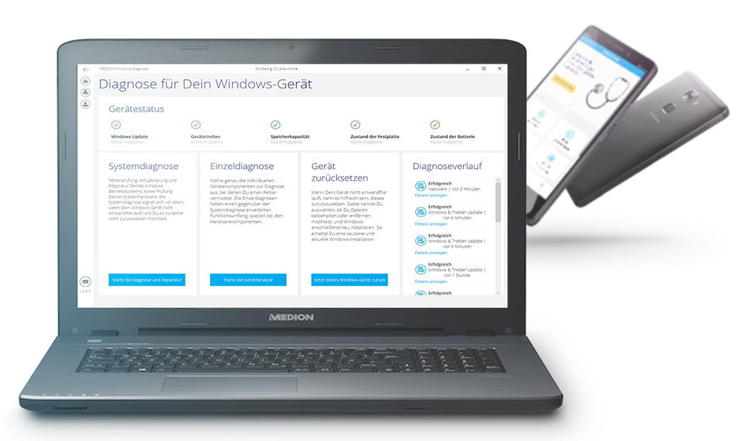 FAQs zur MEDION Service-App - MEDION Community