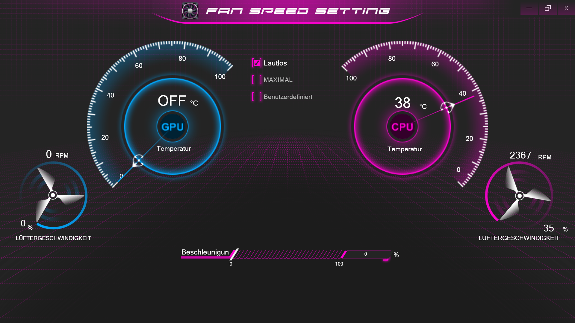 erazer P17613 Lautlos Modus - MEDION Community