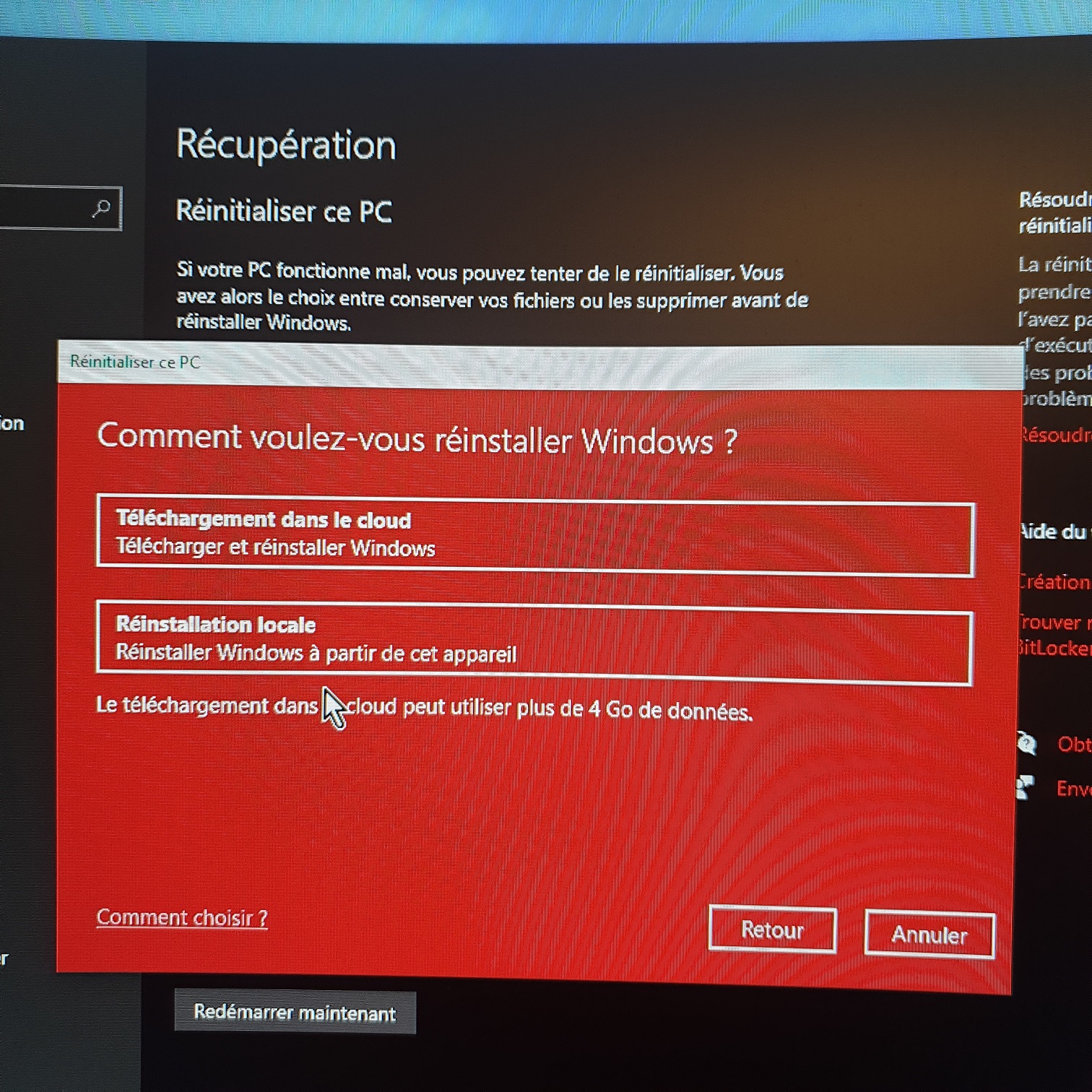 Réinstallation Windows / Réinitialisation pc - MEDION Community